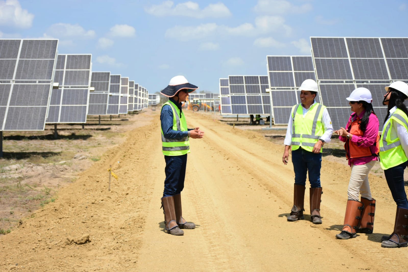 El parque solar ha comenzado a inyectar energía eléctrica
