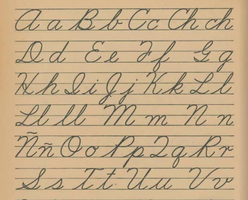 Escritura Cursiva Letra Cursiva Na Educação Infantil: Quando